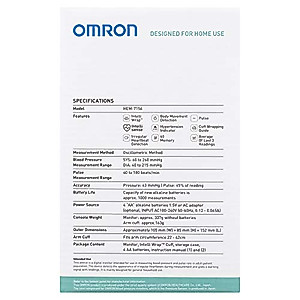 Omron HEM-7156 Digital Blood Pressure Monitor