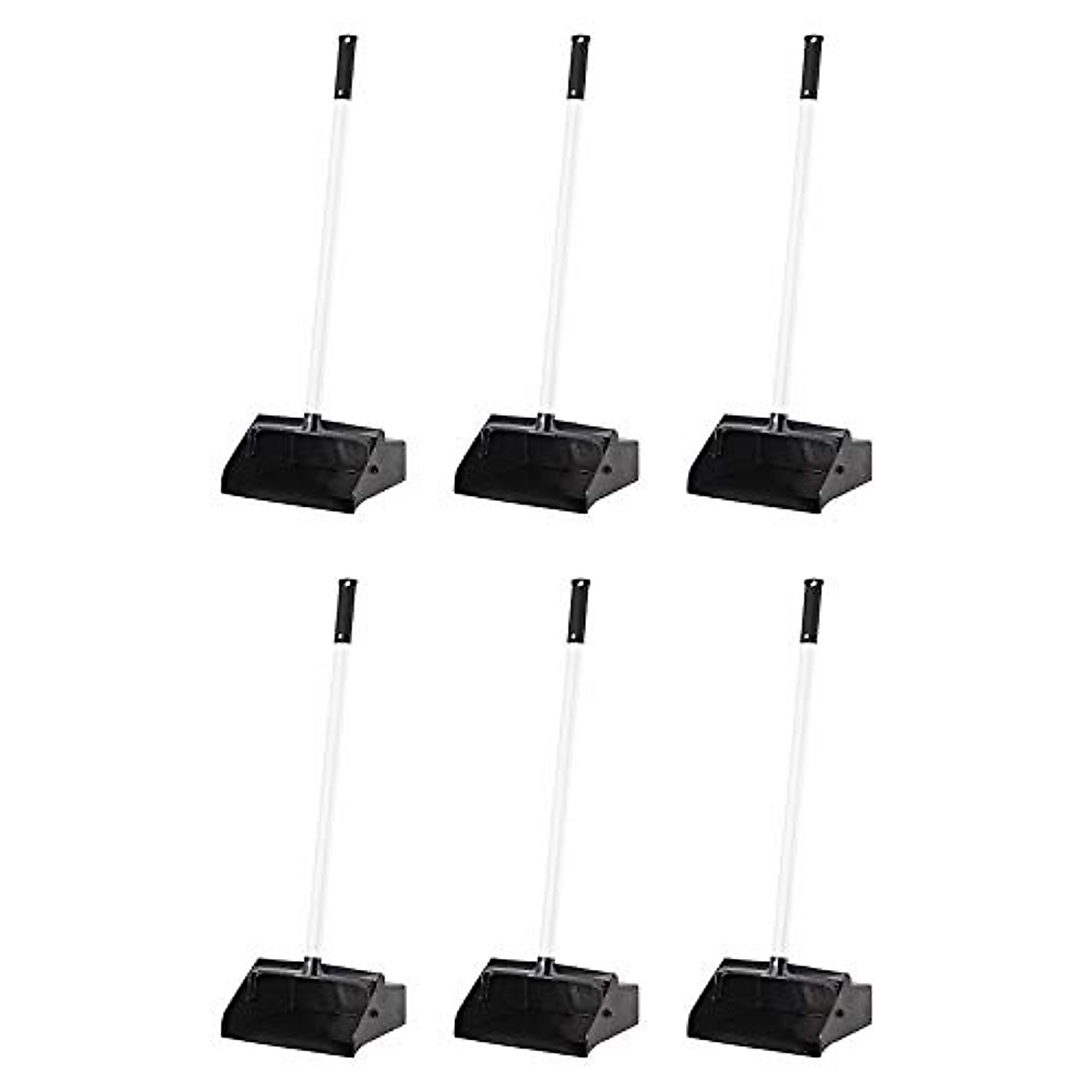 AmazonCommercial Lobby Dustpan - 6-Pack