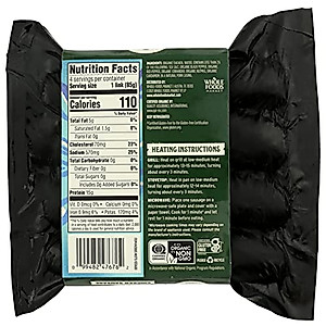 365 By Whole Foods Market, Chicken Sausage Bratwurst Organic Step 3, 12 Ounce