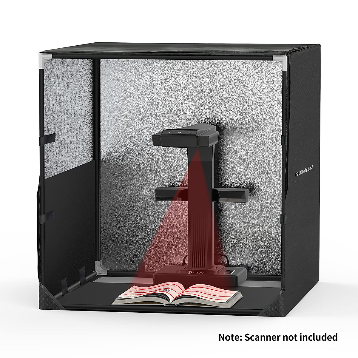 CZUR ET16 Pro Book Scanner and Portable Studio Box Bundle