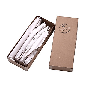 Liberty Tabletop Econo-Line 24 Piece Silverware Set Service for 6 Made in USA - Plain - Shiny - Mirror - Fork - Knife - Spoon