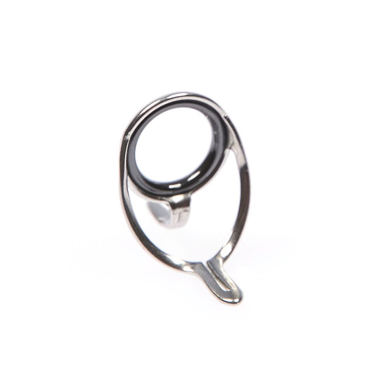 Fly Rod Guides Set, Hard Snake Ring Hook Keeper Fishing Rod Guide Tip Repair Kit Rod Cases & Tubes