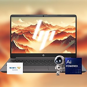 HP Pavilion Laptop (2022 Model), 15.6"" HD Display, Intel Celeron Quad-Core Processor, 8GB DDR4 RAM, 128GB SSD, Online Conferencing, Webcam, HDMI, WiFi, Bluetooth, Windows 11, Scarlet Red