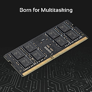 LEVEN Lares 16GB KIT (2x8GB) DDR4-2666MHz PC4-21300 260-Pin SO-DIMM CL19 Laptop Notebook RAM Memory Module (JR4SL2666172408-8Mx2)