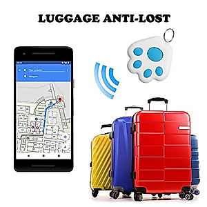 SolwDa Cat Dog Mini Tracking Prevention Smart -Loss Device Tool Portable Pet Tracking Locator Bluetooth 5.2 Mobile Key Mini - Finder Device