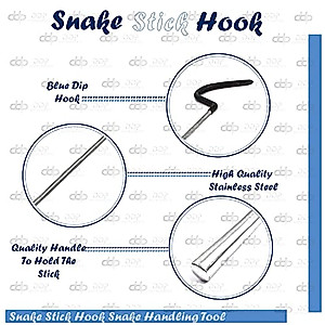 DDP 30" Heavy Duty Snake Hook Blue DIP