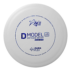 Prodigy Disc Ace Line DuraFlex D Model US Distance Driver Golf Disc [Colors May Vary] - 170-175g