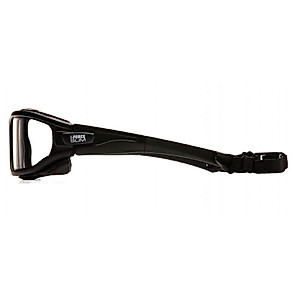 Pyramex I-Force Slim Blk Frame Clear AF Lens Sealed Eyewear