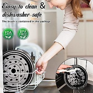 Lakuras - New Chicken Shredder, 2024 Pro Large Chicken Shredder Tool Twist, Visible Meat Shredder Machine for Chicken Breast Beef Pork, No-Slip Strip & Ergonomic Handle, BPA Free(Black)