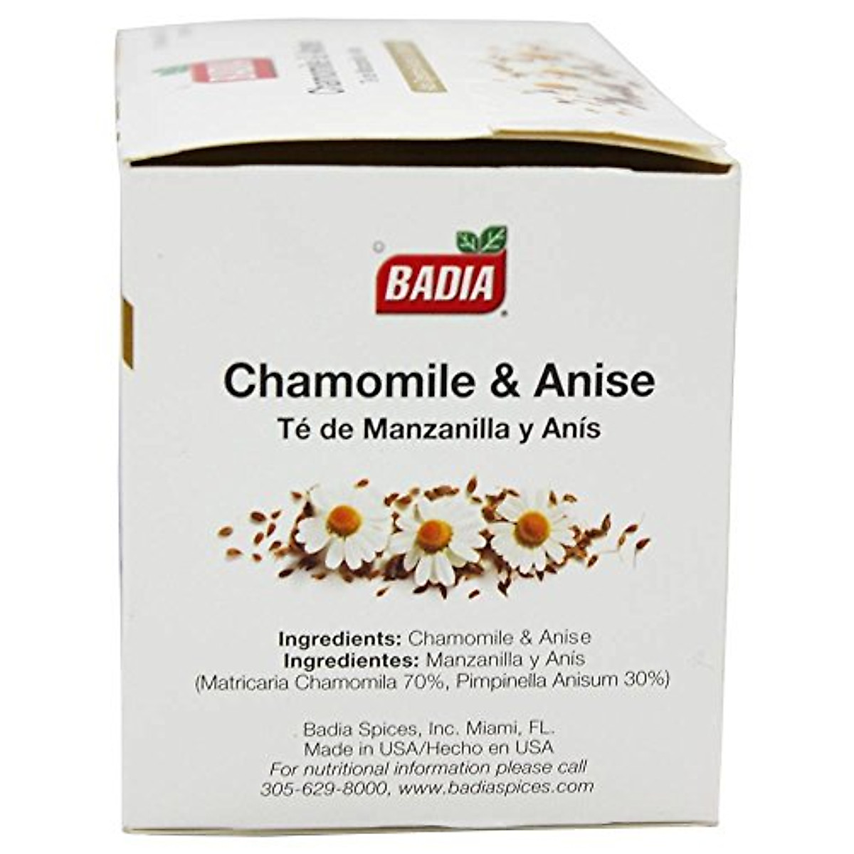 BADIA Tea Chamomile and Anise 25 BG 2 Pack