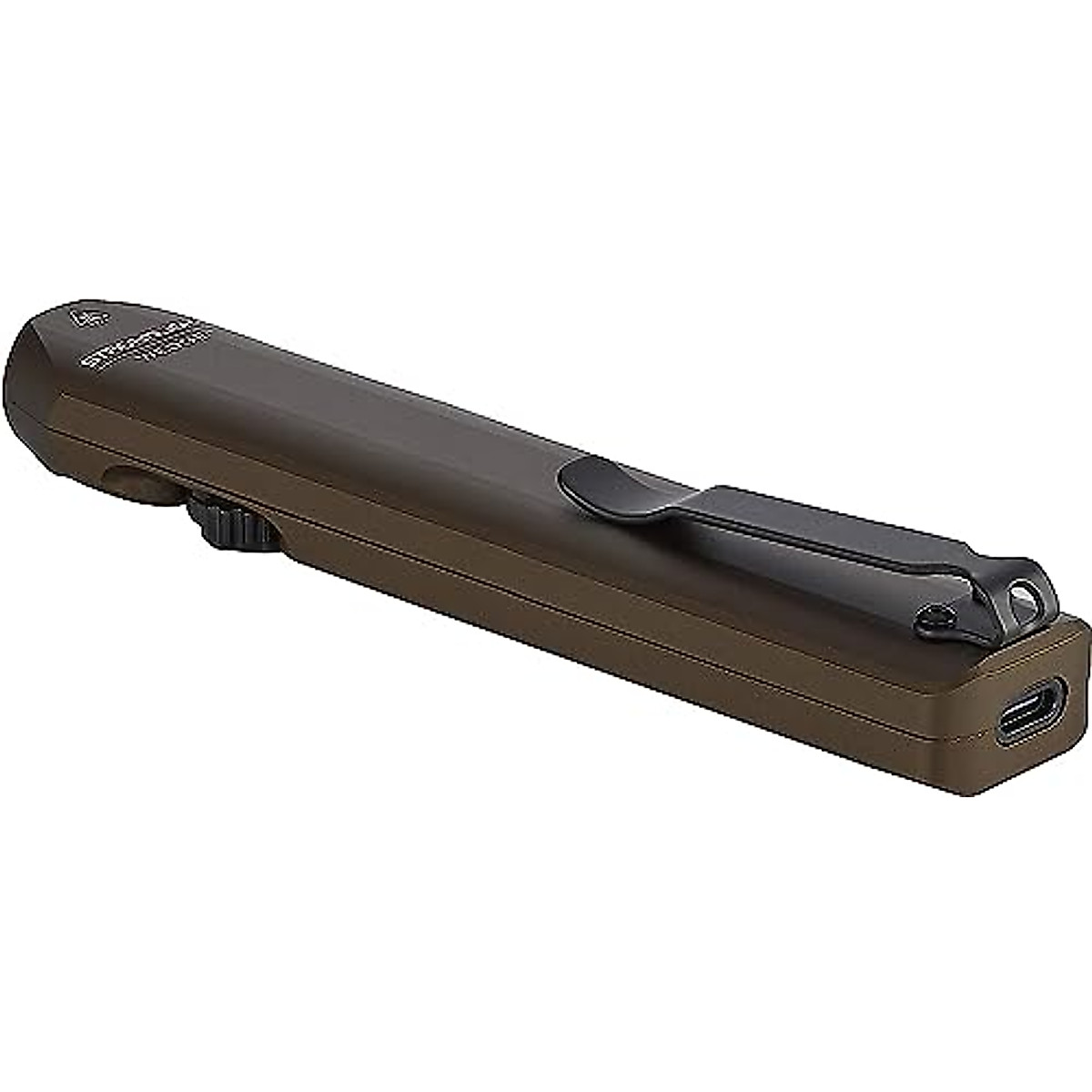 Streamlight 88811 Wedge 300-Lumen Slim Everyday Carry Flashlight, Includes USB-C Cord, Lanyard, Coyote