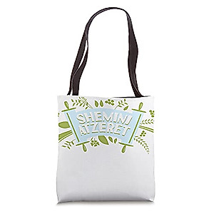 Jewish Shemini Atzeret Tote Bag