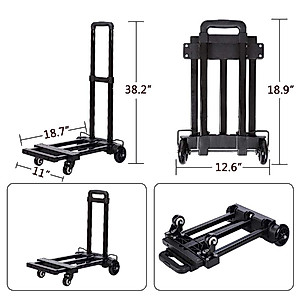 Car Seat Travel Carts, Stroller with Wheels for Air Travel, Light and Portable