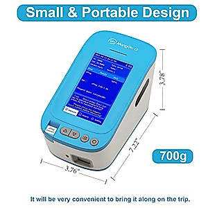 MONGGO Q Progesterone Thyroxine Machine for Dogs, 20Pcs Test Cards Includes Progesterone & Thyroxine Test, Dog Ovulation Detector Canine Ovulation Test for Cats Dogs Pregnancy Planning Mating Testing