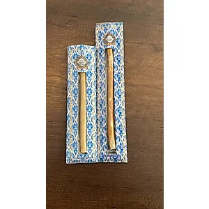 Golden Miswak Sticks for Teeth, MAY Sewak Toothbrush, Natural Toothbrush for Whiter Teeth, Lightweight Wood Brush for Healthy Gums, Muslim Tooth Stick, Condensed Miswak Extract, Yellow