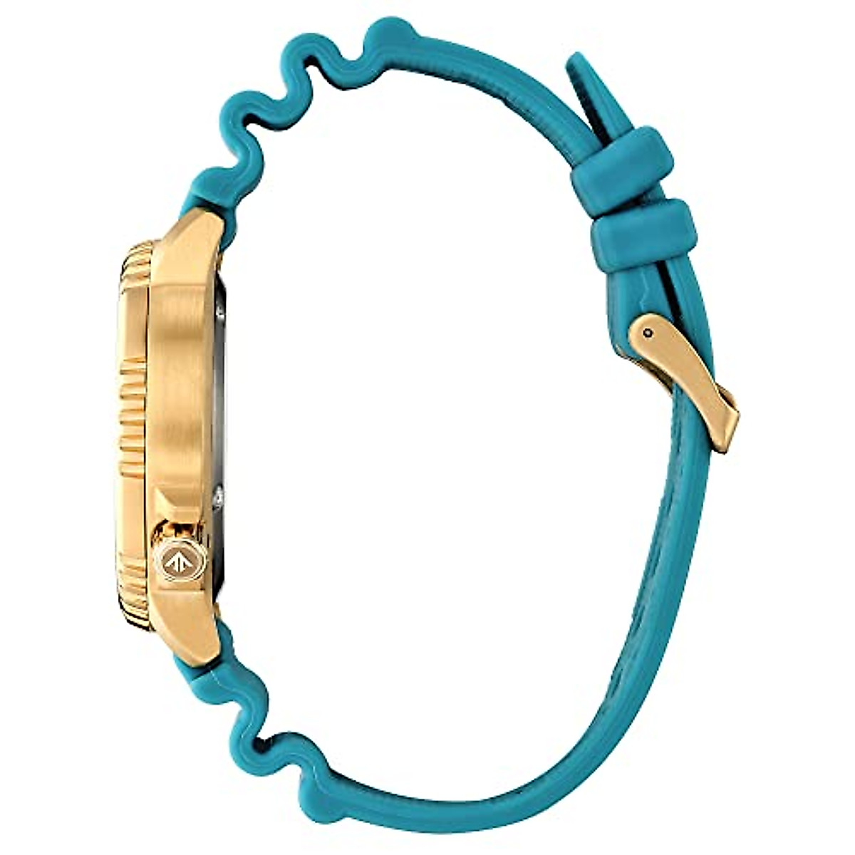 Citizen Promaster Dive Eco-Drive Watch, 3-Hand Date, ISO Certified, Luminous Hands and Markers, Rotating Bezel, Teal/Gold Tone