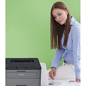 AOM Brother HL-L2300D Monochrome Laser Printer with Duplex Printing Bundle