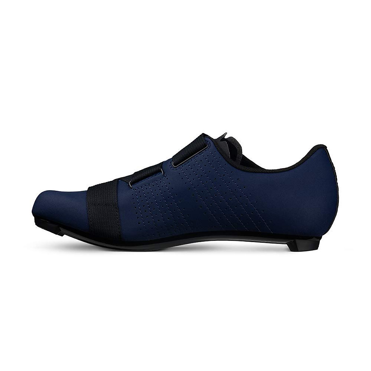Fizik mens Tempo Powerstrap cycling footwear, Navy/Black, 9.5 - 10 US