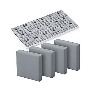 Mr. Pen- Kneaded Eraser, 18 Pack, Gray, Kneaded Erasers for Artists, Gum Eraser, Art Eraser, Kneadable Erasers, Moldable Eraser, Art Erasers for Drawing, Artist Eraser, Drawing Erasers, Art Gum Eraser