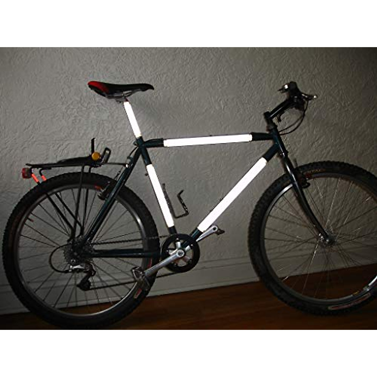 White High Visibility DOT-C2 Reflective Tape 2 inch x 20 feet Safety Warning Conspicuity Tape Waterproof Self-Adhesive Tape for Trailer Vehicles Trucks Vans Bikes Cargos Helmets Poles