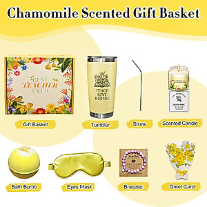 ADBAOBO Teacher Appreciation Gifts, 2025 Teacher Gifts for Women with 20oz Tumbler, Best Teachers Gift Back to School Thank You Gift for Teachers of the Year Birthday Retirement Christmas