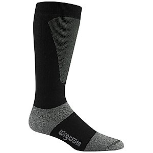 Wigwam Sirocco Midweight with Wool OTC Socks, Black - Large