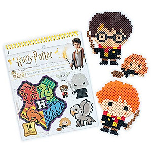 Perler Beads Harry Potter Instruction Pad, 53 Patterns, Multicolor