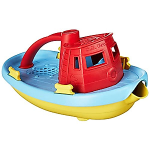 Green Toys Tug Boat Red - CB2