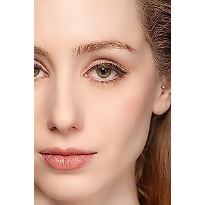 Dorisue Natural false Lashes Brown Eyelashes 3D Light Color Look Real False Eyelashes Short Handmade lashes wispies Natural False Eyelashes Eye Makeup Fake Eyelashes 4 Pairs eyelashes pack