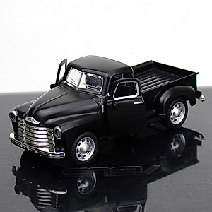 Toyvian Metal Classic Cars Model Die Cast Old Pickup Truck Figurine Alloy Vintage Collectible Toy Car Mini Car Photo Prop for Home Desk Cabinet Bookshelf Black