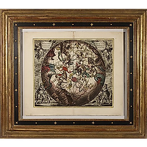 Plate 29- Hæmisphærium Stellatum Australe æquali Sphærarum Proportione (2)