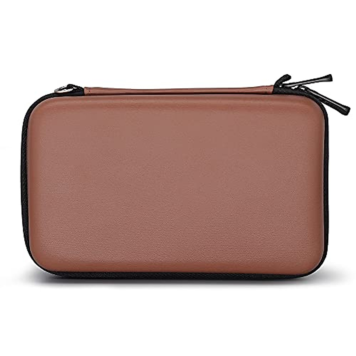 sisma 80 Switch Game Case Compatible with Nintendo Switch or PS Vita Games or SD Cards,Game Cartridge Holders Hard Shell Travel Storage Case Home Safekeeping, Brown