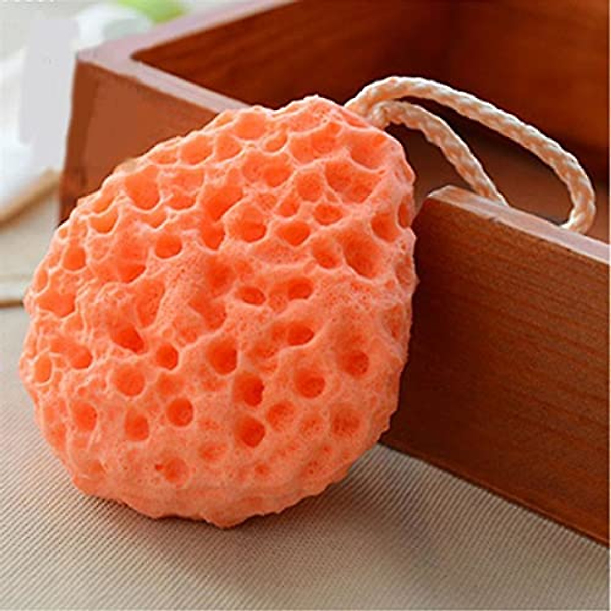 INGVY Dry Brushing Body Brush Bath Brushes Shower Exfoliating Bath Sponge Massage Body Cleaning Scrubber Best Bath Care (Color : Green)