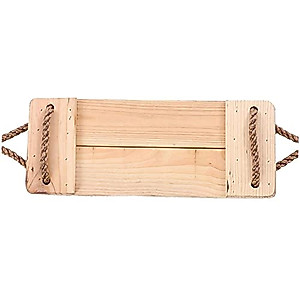 Versatile Wooden Swing for Indoor/Outdoor Play - Perfect Accessory for Playground Equipment or Patio Relaxation - Ideal for Adults & Kids Alike