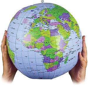 Tobar 7734 Inflatable Globe, Mixed
