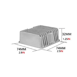 12V to 48V DC Step Up Converter Boost DC-DC 9-15V to 48V Waterproof Module Transformer (5A 240W)