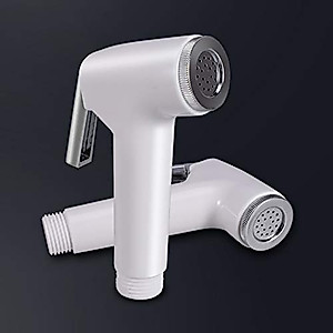 KANGQL Handheld Sprayer, 1Set Portable Toilet Bidet Tap Handheld Shower Sprayer Female Hygeian Device Home Bathroom Accessories