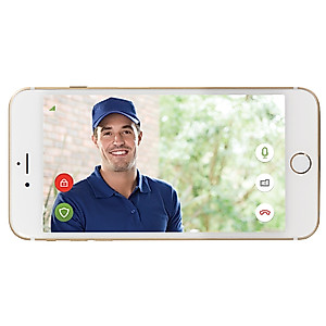 Honeywell SkyBell Slim Design 1080p Wi-Fi Video Doorbell Bronze Finish