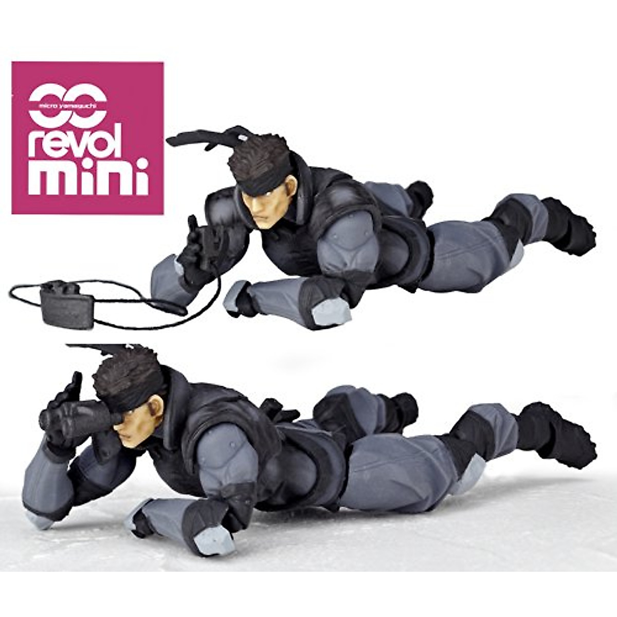 Kaiyodo Revoltech Yamaguchi Mini Action Figure #001: Metal Gear Solid: Solid Snake