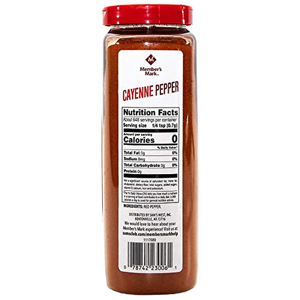 Member's Mark Cayenne Pepper Spices & Seasonings (16 oz.)