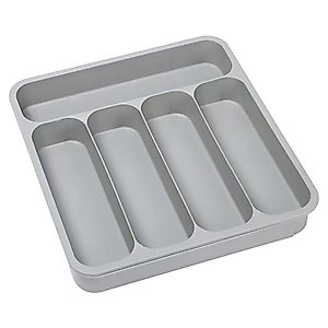 MODGAL Silverware Organizer,Silverware Drawer Organizer Flatware Organization Holder - 6 Slots Flatware Organizer Expandable, Silverware Tray for Efficient Spoon, Fork, Chopsticks Storage