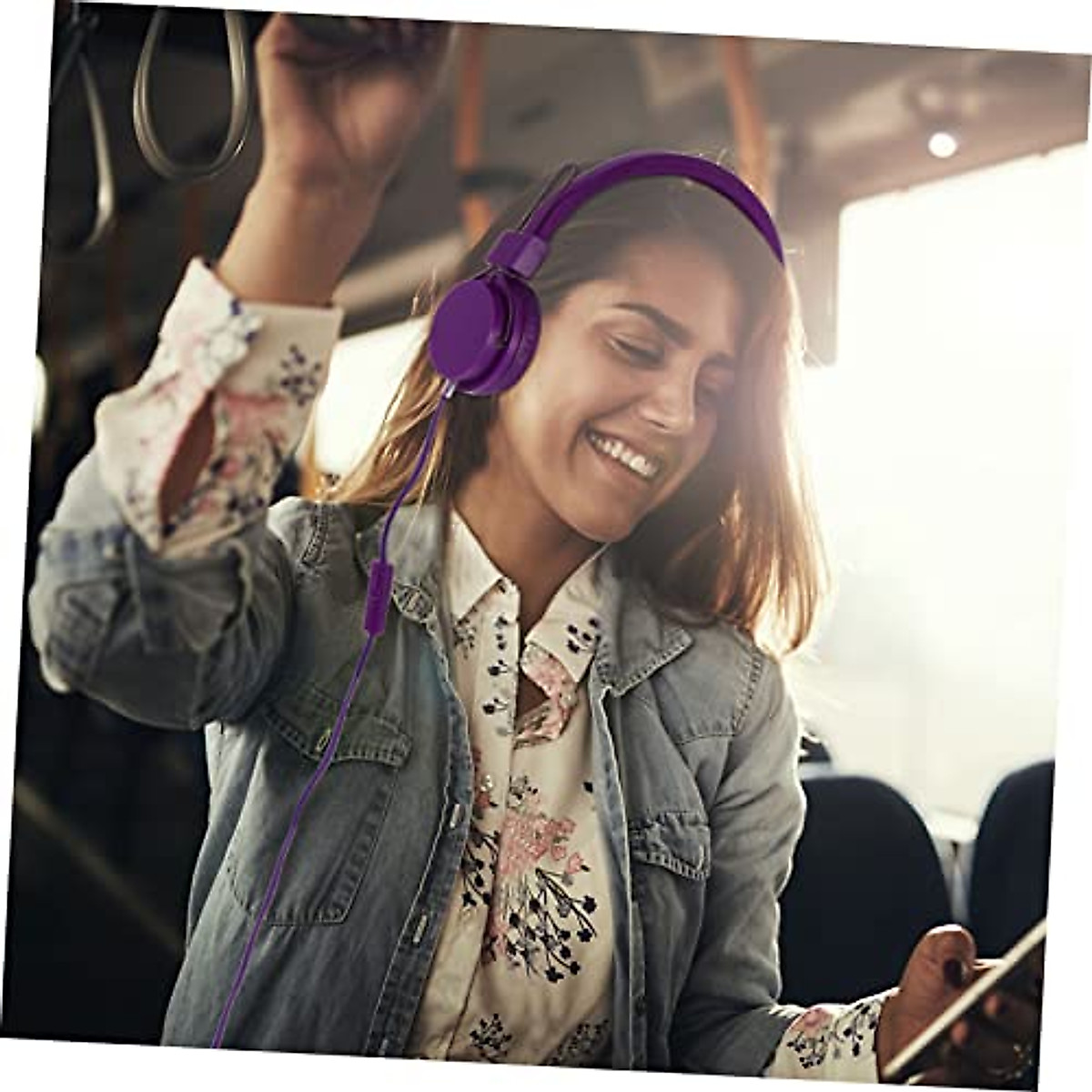 Mikikit Headset Wired Music Headset Boys Headphones for Over Ear Headphones Wired Headphones for Noise canceling 3. 5mm Earphone Noise Wired Earphones Earmuff Headphones Plastic