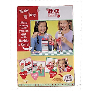 Mattel Barbie & Kelly Fun Treats - Barbie Doll & Kelly Doll with Oven & Kitchen Accessories