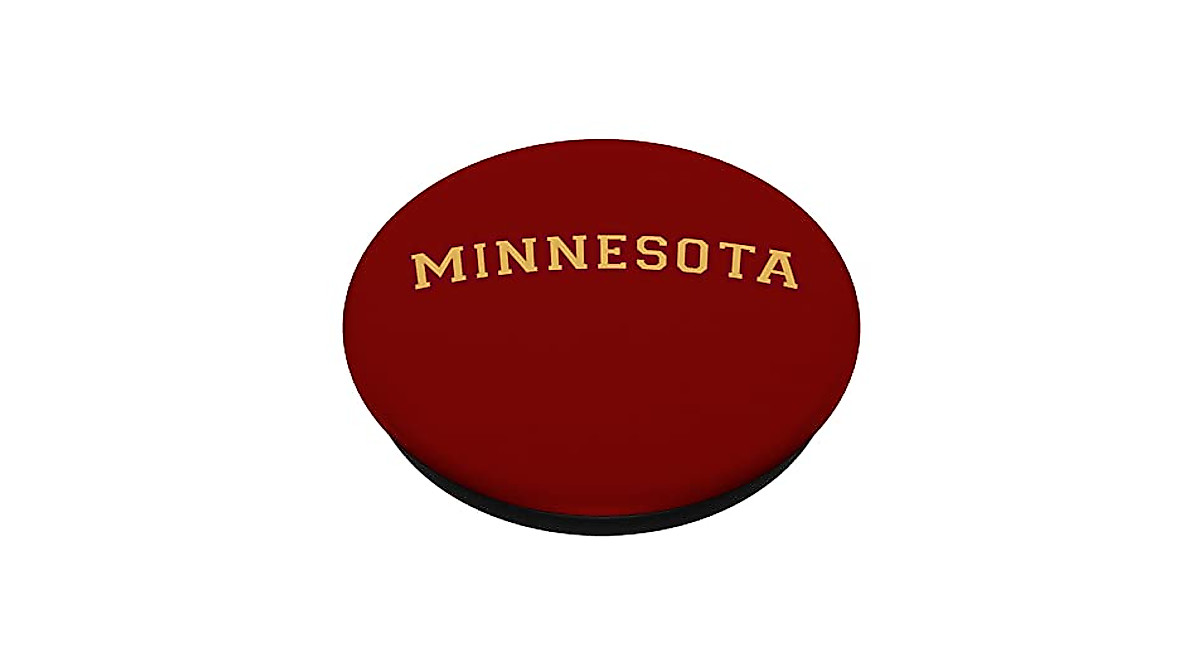 Minnesota USA Patriotic Birthday School University Gift PopSockets ...