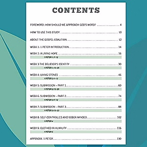 1 Peter Bible Study Book: A Living Hope in Christ (Gospel Coalition)