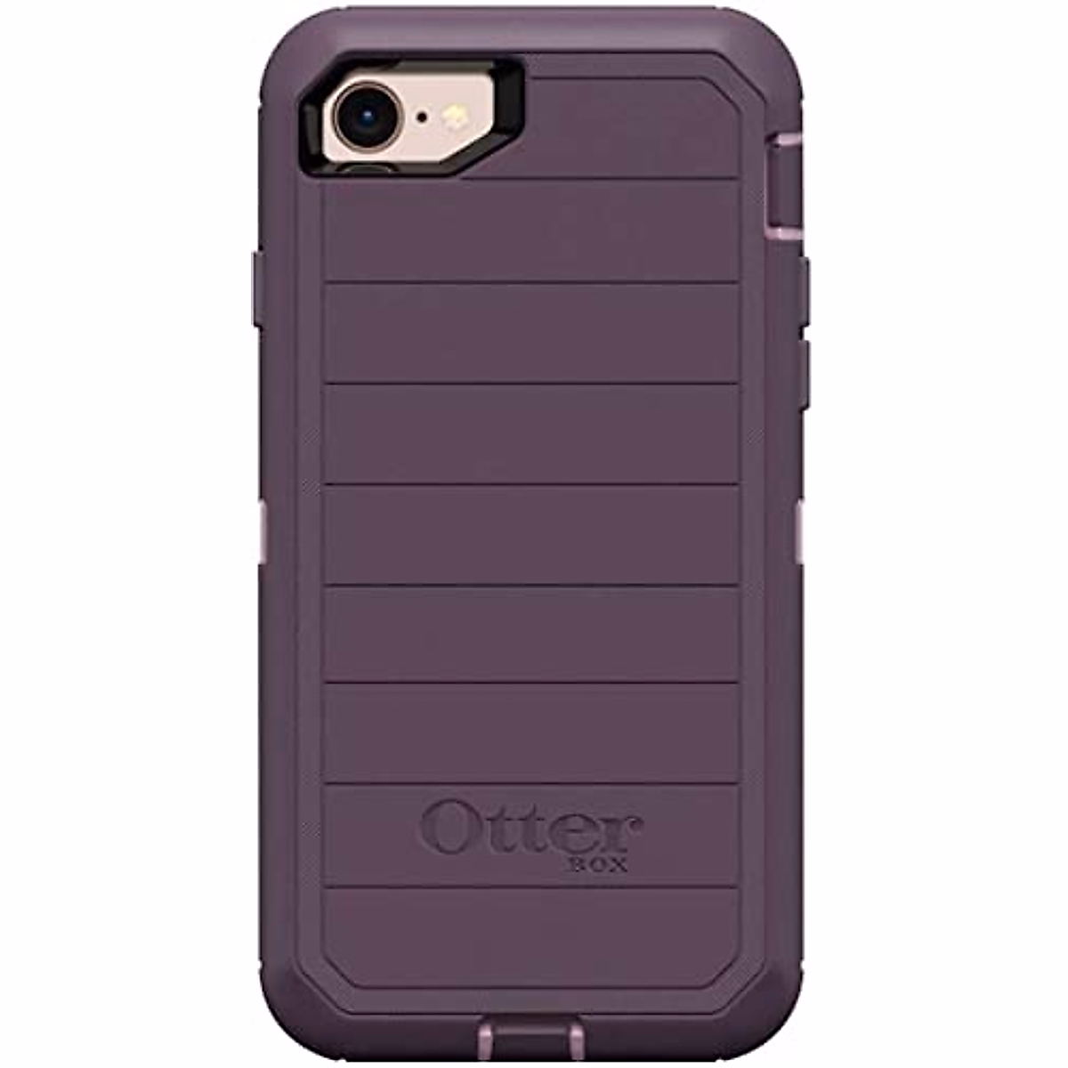 OtterBox DEFENDER SERIES Case for iPhone SE (2nd Gen - 2020) & iPhone 8/7 (NOT PLUS) - Retail Packaging - PURPLE NEBULA (WINSOME ORCHID/NIGHT PURPLE)