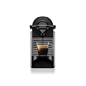 Nespresso BEC430TTN Pixie Espresso Machine, 24 ounces by Breville, Titan