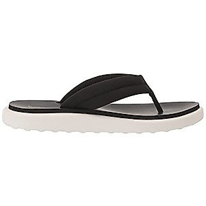 Koolaburra by UGG Women's Alane FLIP Flop, Black, 9