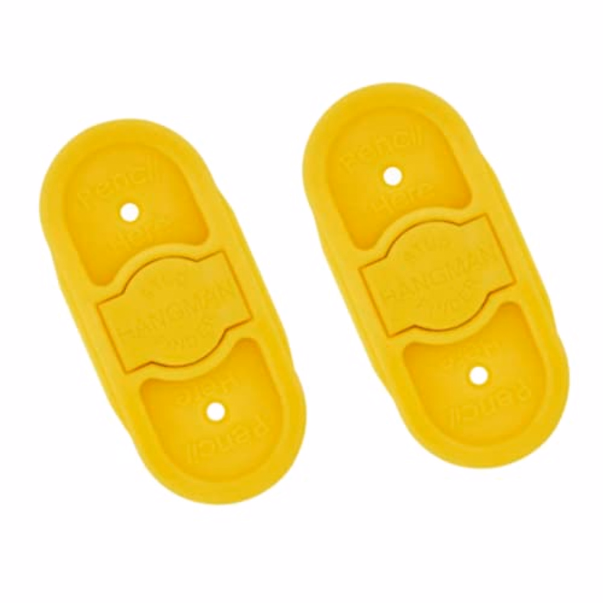 2Pcs Magnetic Stud Finder Wall Scanner with 2 Mark Holes, Mini Magnet Stud Finder Tool, No Batteries Needed