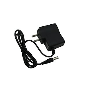 9V AC/DC Power Supply Adapter 500ma (0.5 amps) 5.5 mm*2.1 mm Tip (5.5mm OD X 2.1mm ID) - AC to DC Electric Transformer Inverter for 9-Volt DC Electronic Devices Up to 0.5amp Slim Wall Plug & LED UL